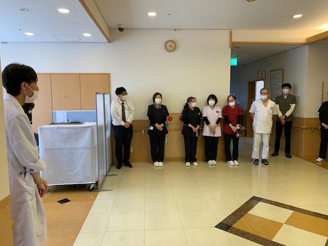 退任式を行いました【京丹波町病院】 | 京丹波町病院